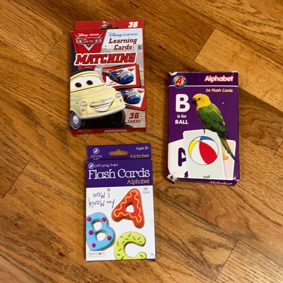 Disney | Toys | Flash Cardsmatching Game | Poshmark